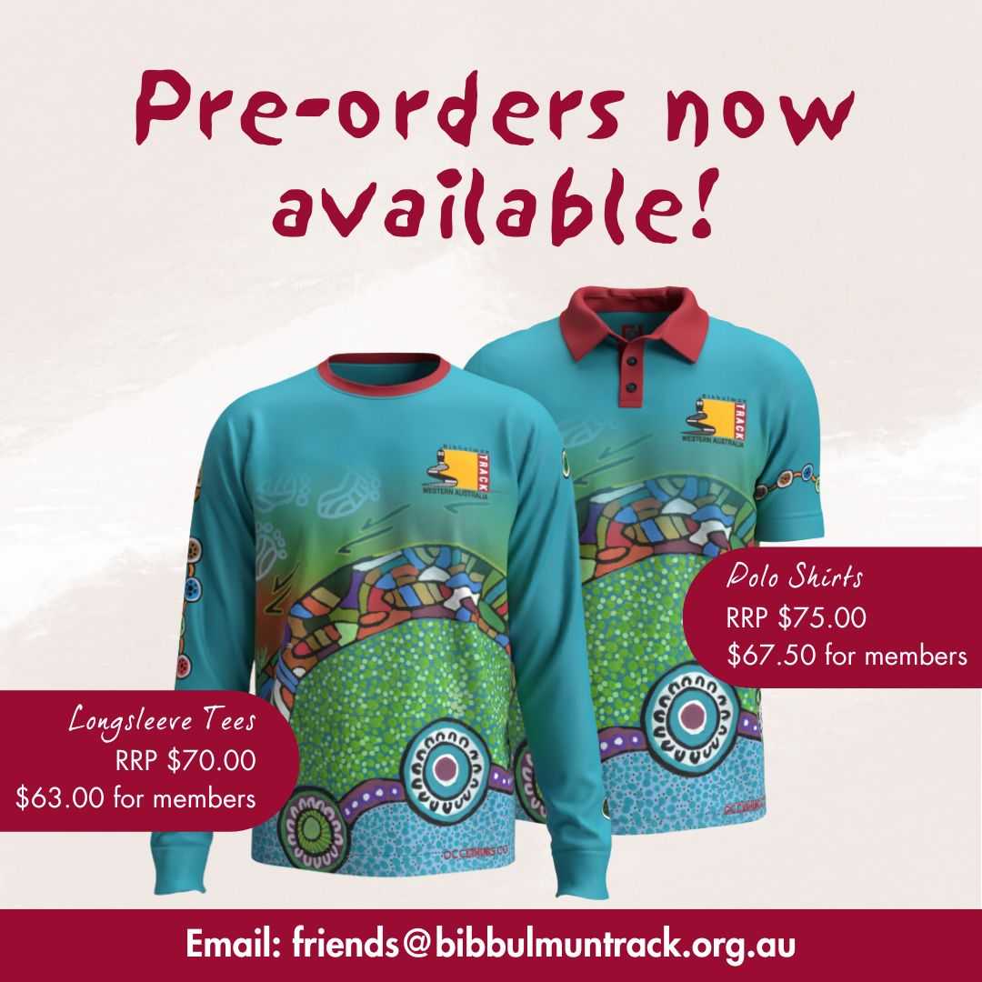 New Merchandise: Bibbulmun Track Polo Shirts and Longsleeve Tees ...